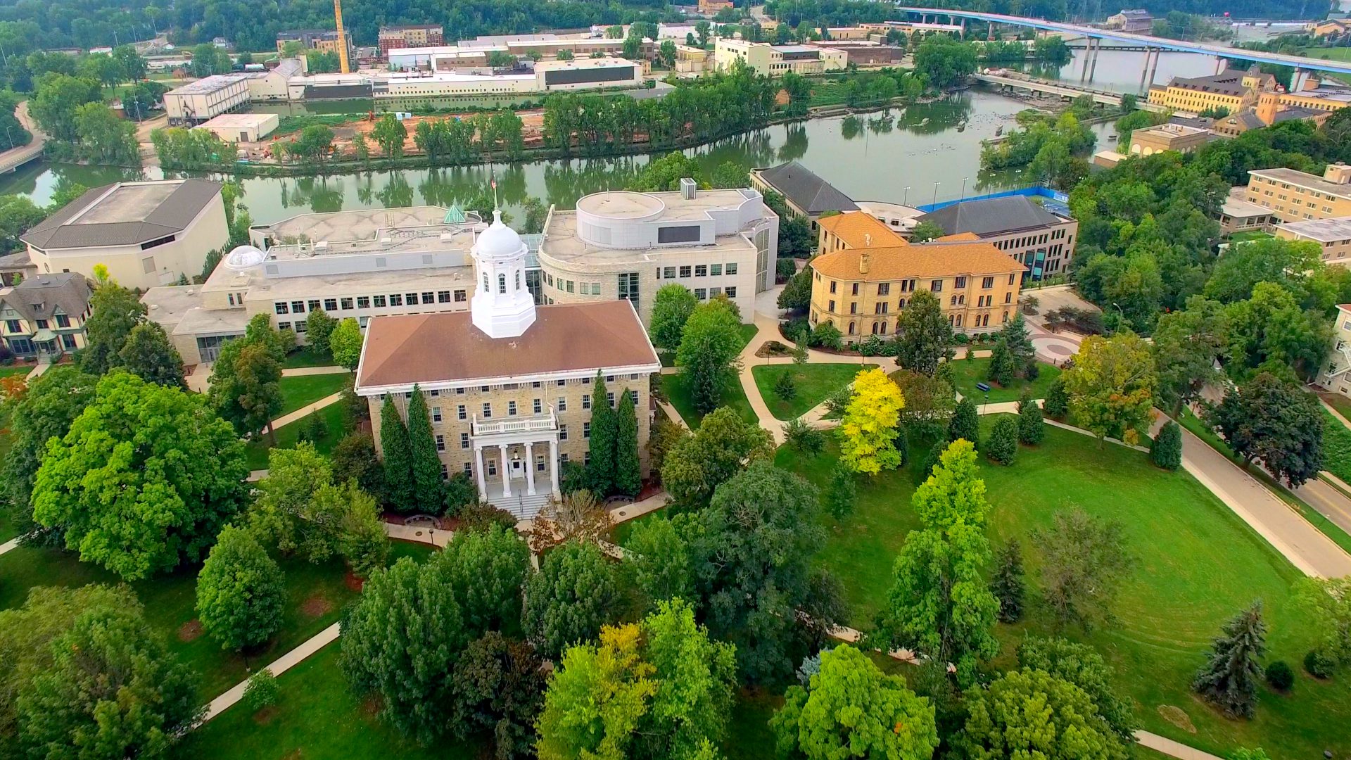 Aerial View of Beautiful College Campus | STRUCTURAL