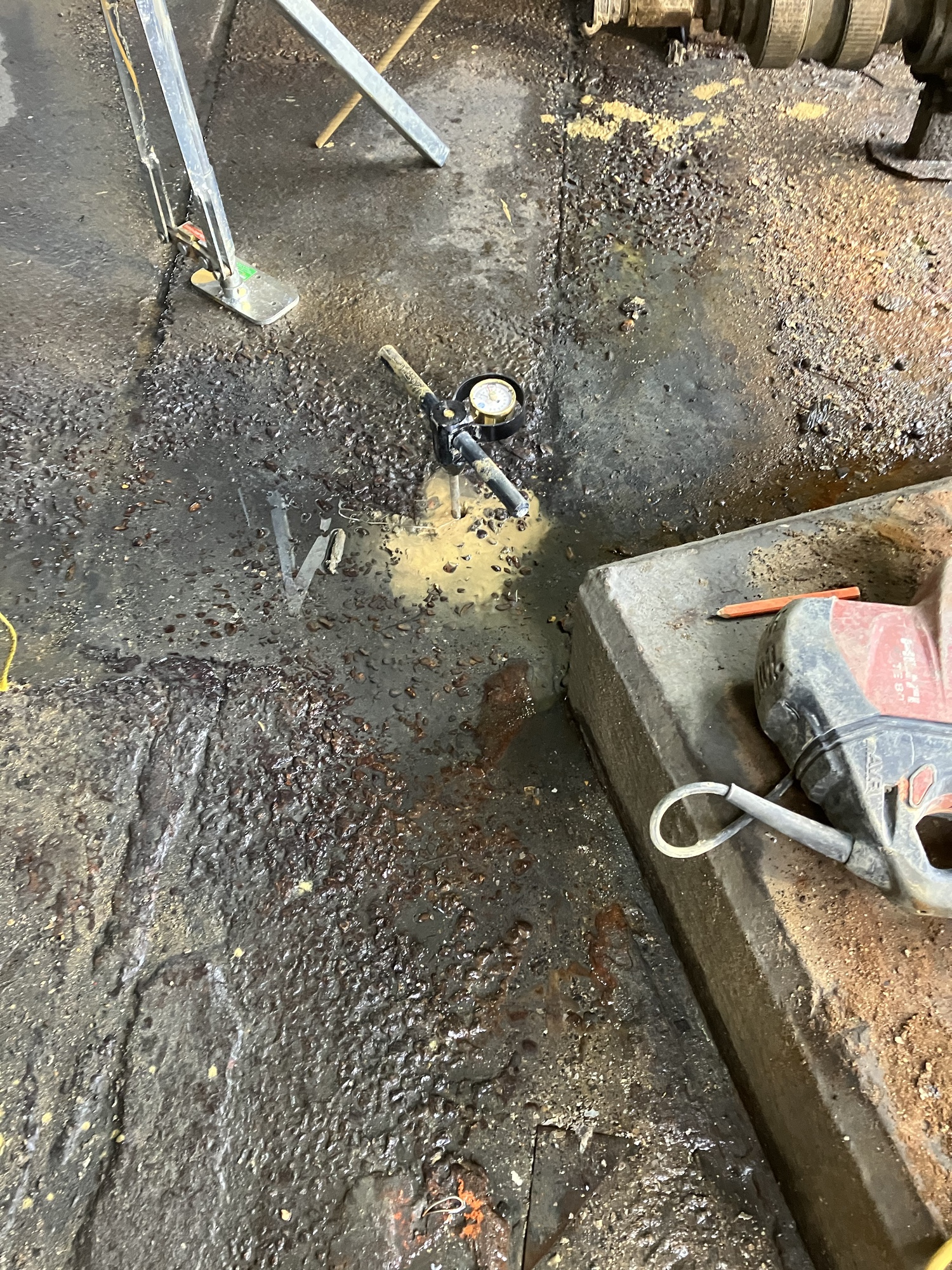 Soil Stabilization of Chlorinator Structure | STRUCTURAL