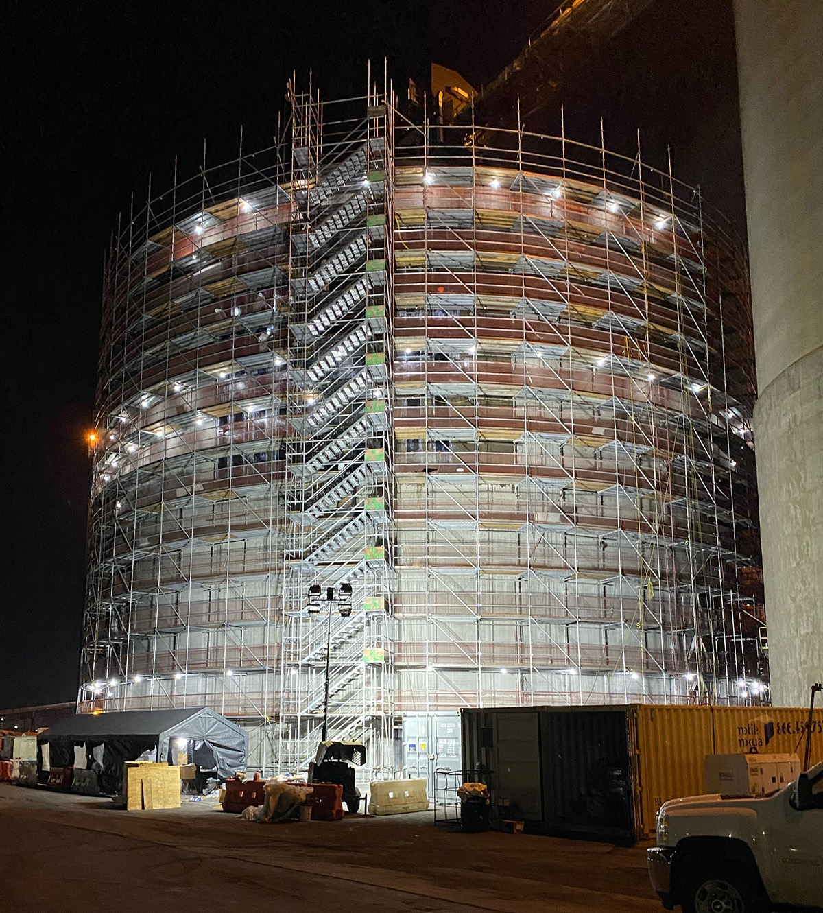 Concrete Silo Strengthening Upgrade | STRUCTURAL
